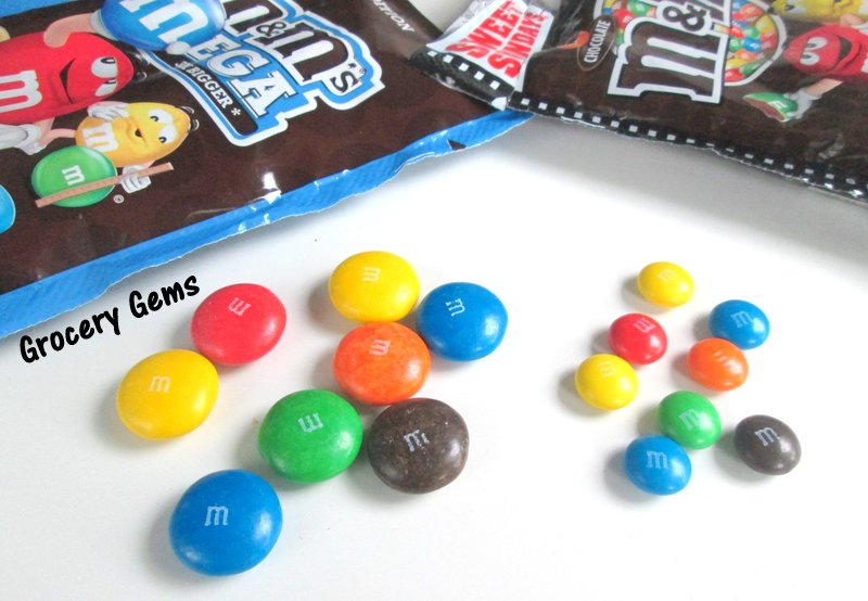 Grocery Gems: Review: Chocolate Mega M&M's - Limited Edition