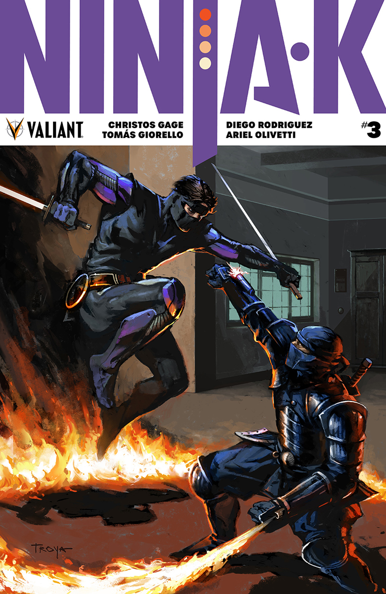 Pop Culture Podium: New Comic Wednesday Review: NINJA-K #3