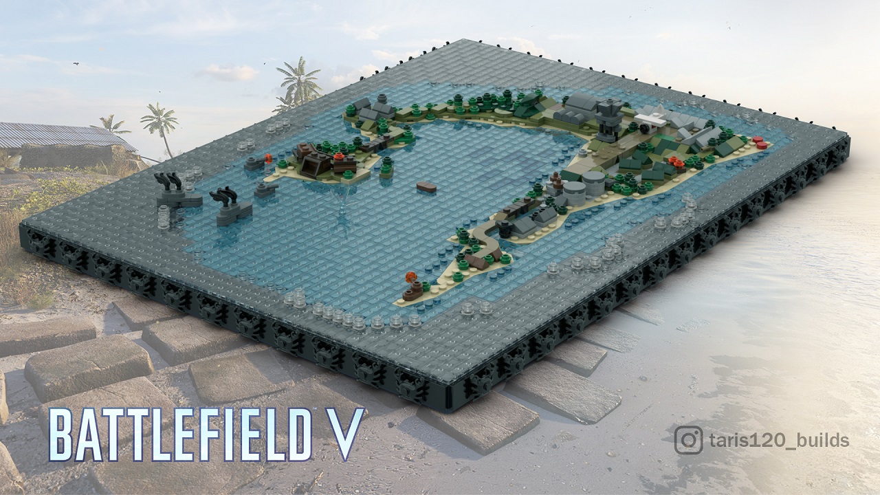 Fã recria mapas da franquia Battlefield em Lego