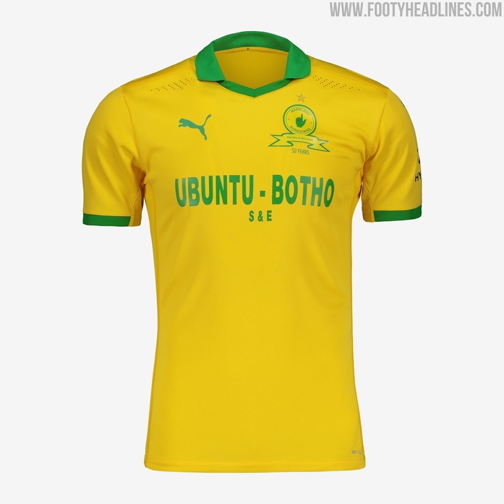 Mamelodi Sundowns 20-21 Home & Away Kits + New Logo Revealed - Footy ...