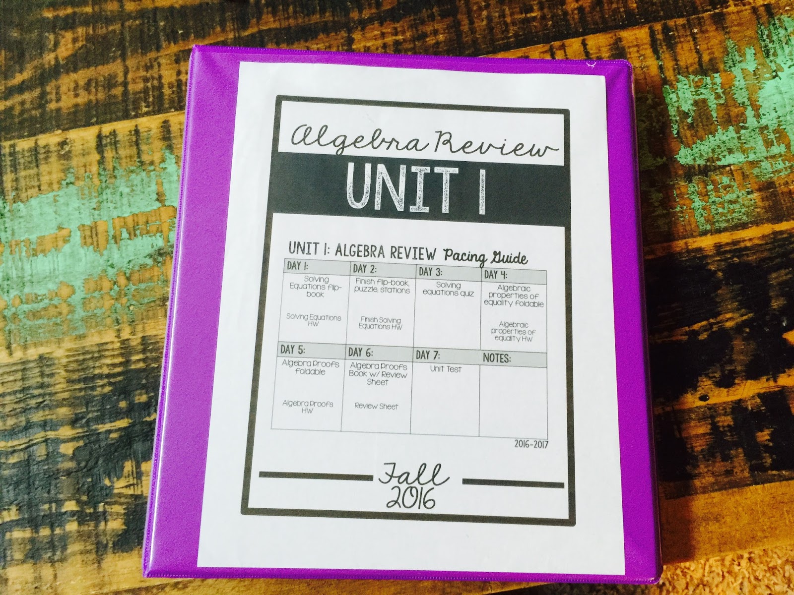 Classroom Organization: Binders | Mrs. Newell's Math