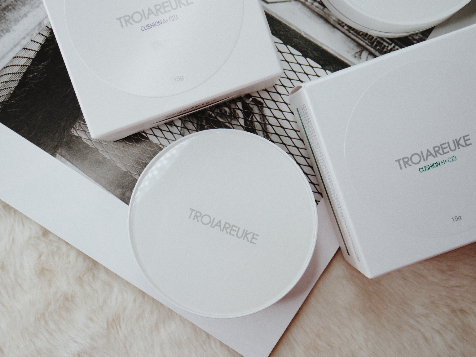 TROIAREUKE CUSHION (Skincare + Makeup) Review | pinkislovebynix