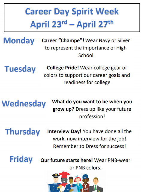 Mrs. Allen's Second Grade: Career Day Spirit Week