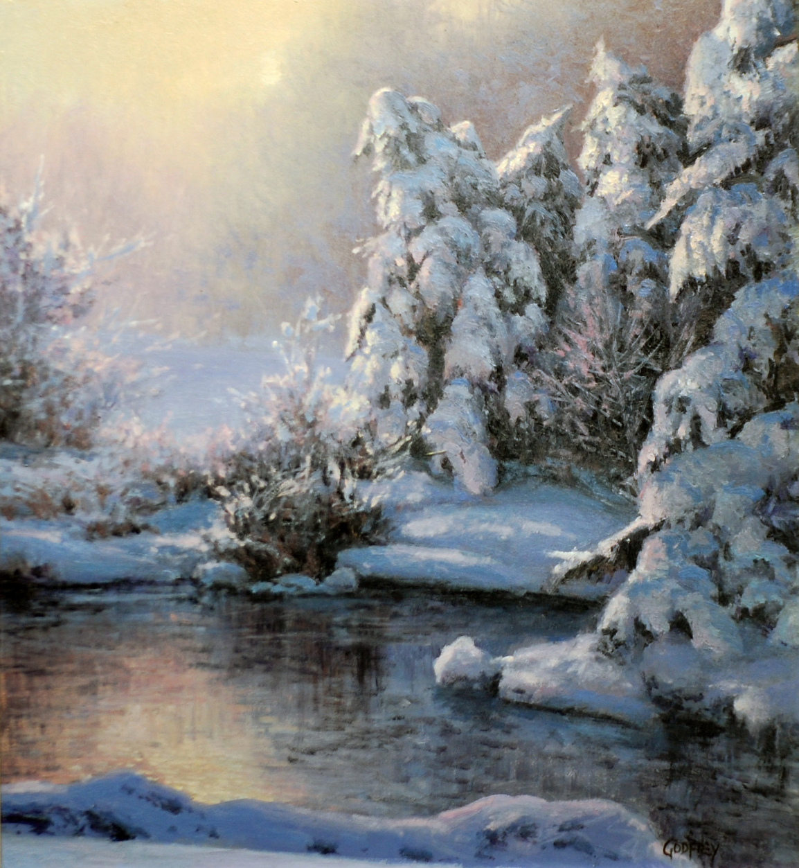 Saks Galleries Blog: Painting of the Day - Michael Godfrey - Saks ...