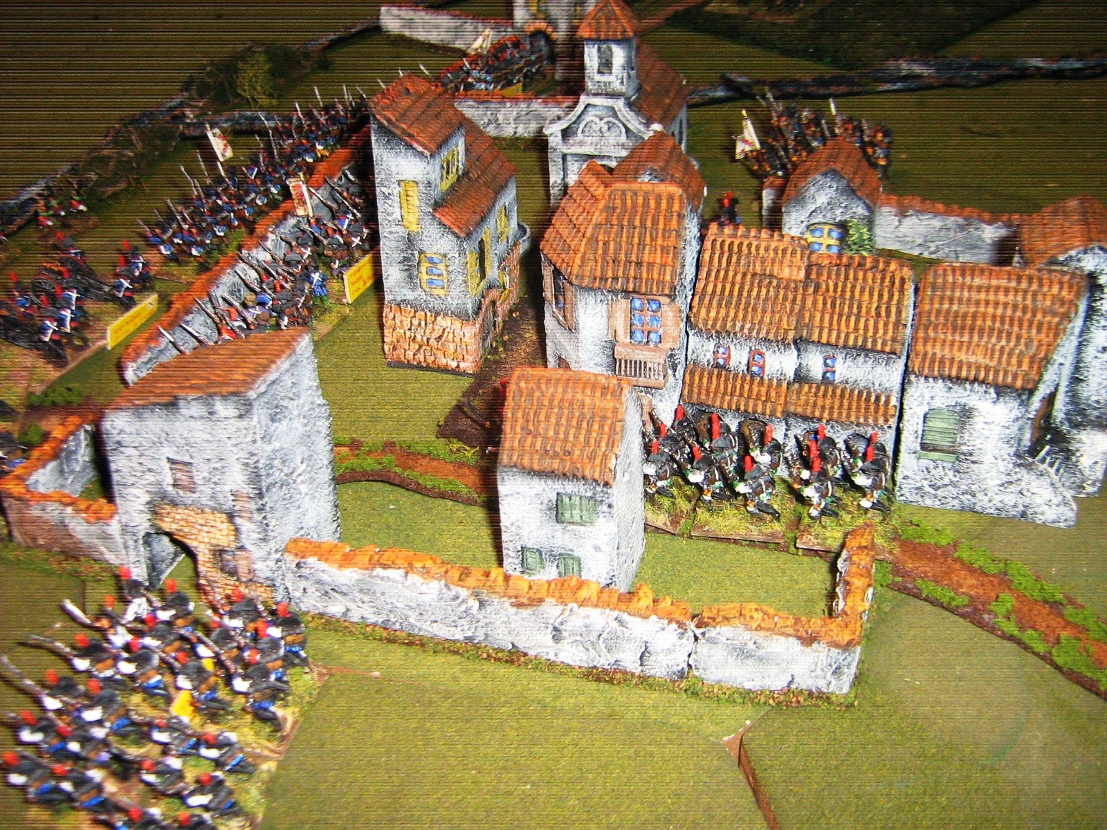 Winser's Wargaming Page: Napoleonic Spanish Army and village