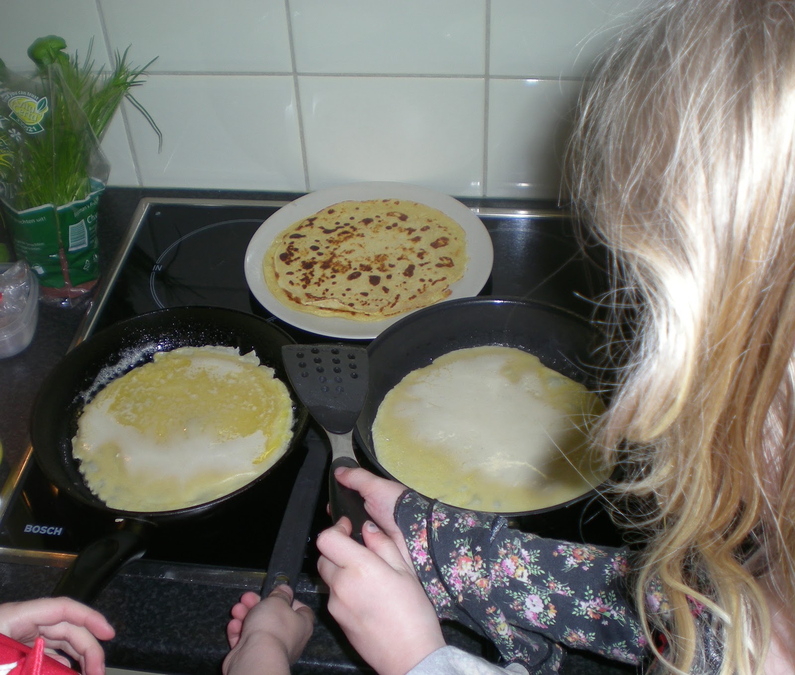 de smaak te pakken: Pannenkoeken