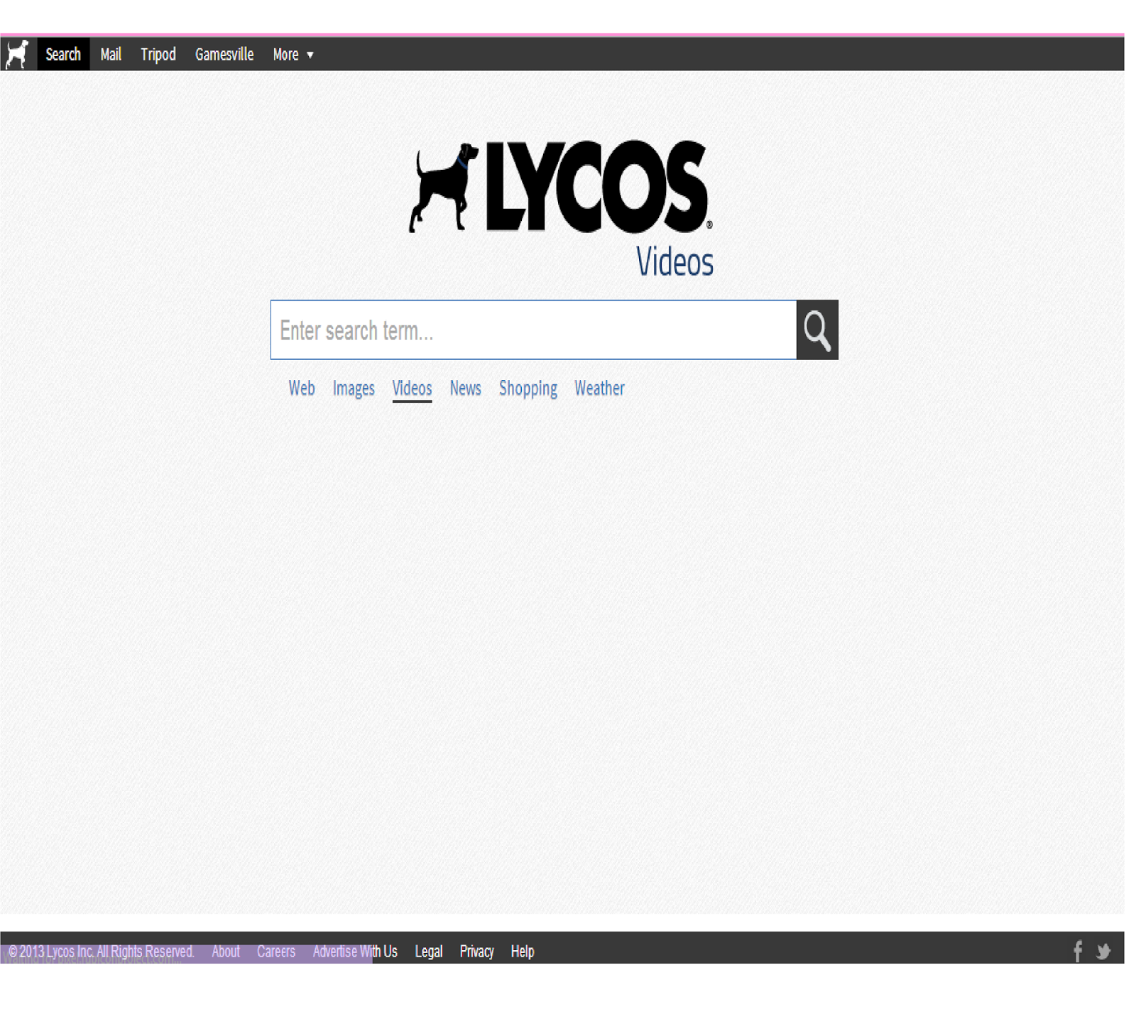 قائمه بمحركات البحث المتخصصة: Lycos