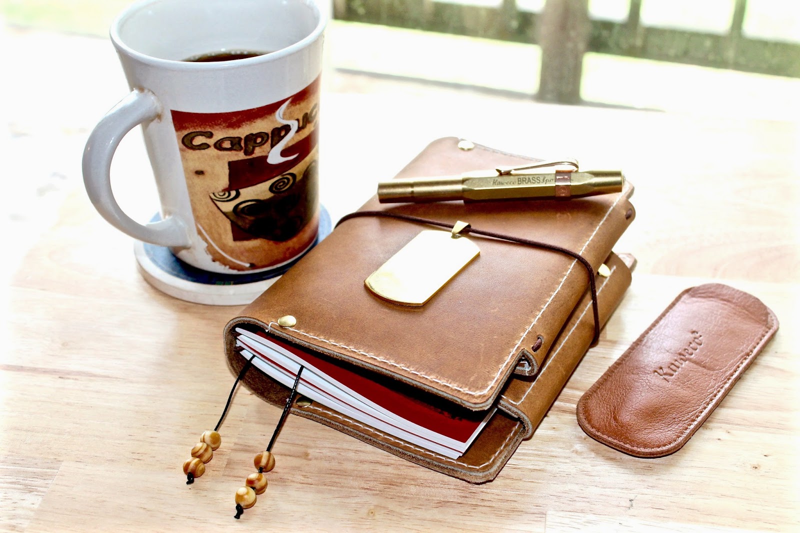 ZenKraft Traveler's Notes: ZenKraft Desert Fox A6 X-Treme BI-Fold Notebook