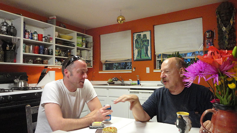 Hampton's Court: Steve Keene Painting at Watral Studio