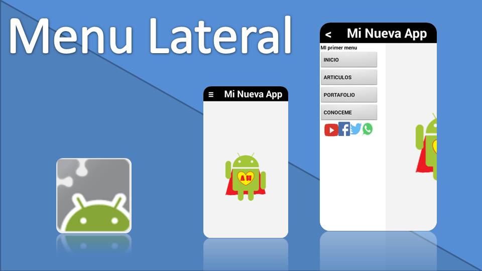 Inventor Apps: Menu Lateral en App Inventor 2