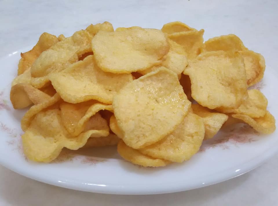 SWEET POTATO KEROPOK