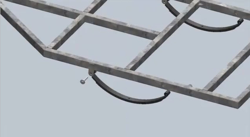 SolidWorks 2011 : Create 3D Model trailer 1 Axle Assembly Animation and ...