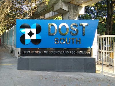 Yipee Enterprises: DOST South Taguig Stainless Cladding Sign