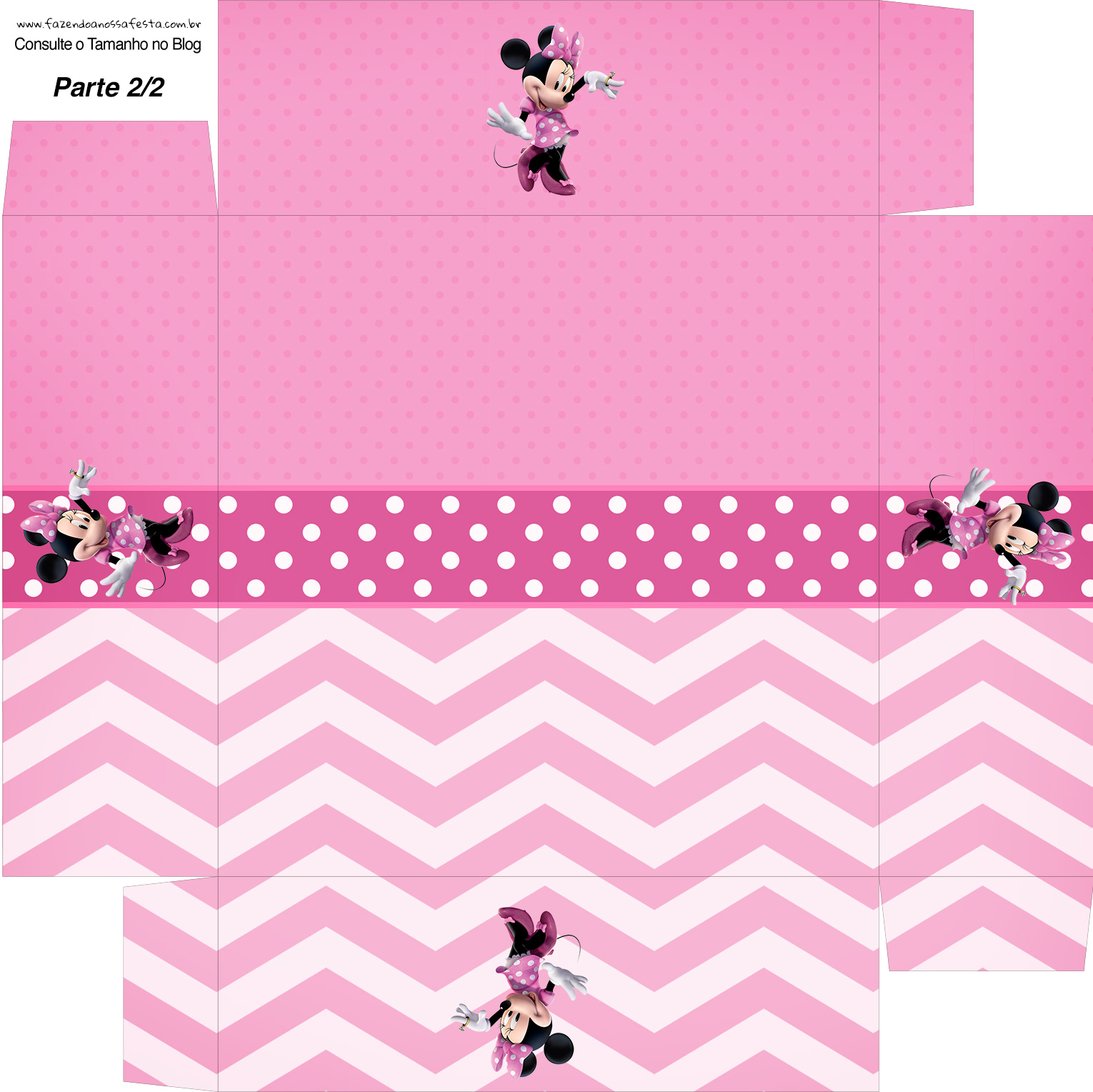 Pretty Minnie in Pink: Free Printable Boxes. - Oh My Fiesta! in english