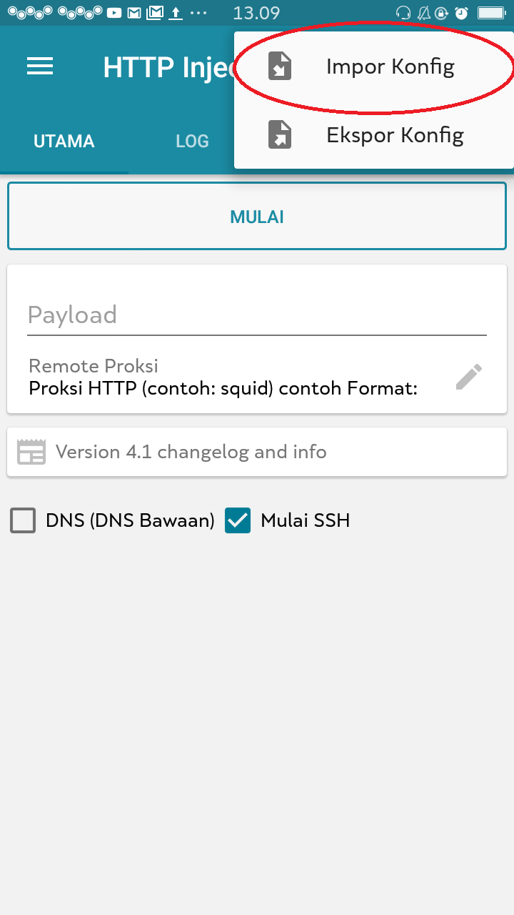 Tutorial Cara Menggunakan HTTP Injector di Android (Menggunakan Config ...