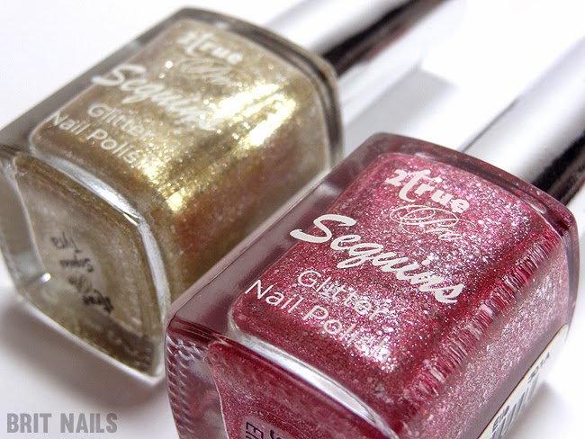 2true Sequins Nail Polish Review | Brit Nails