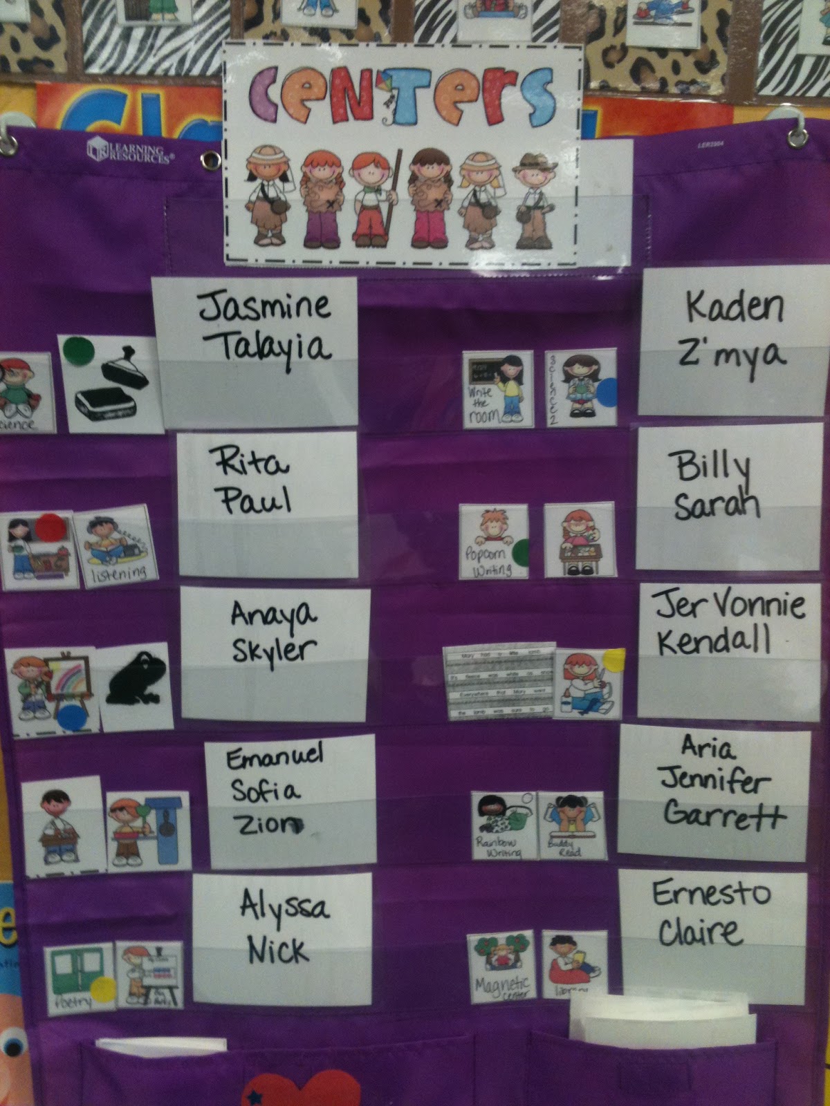 Center Organization! - Kreative in Kinder