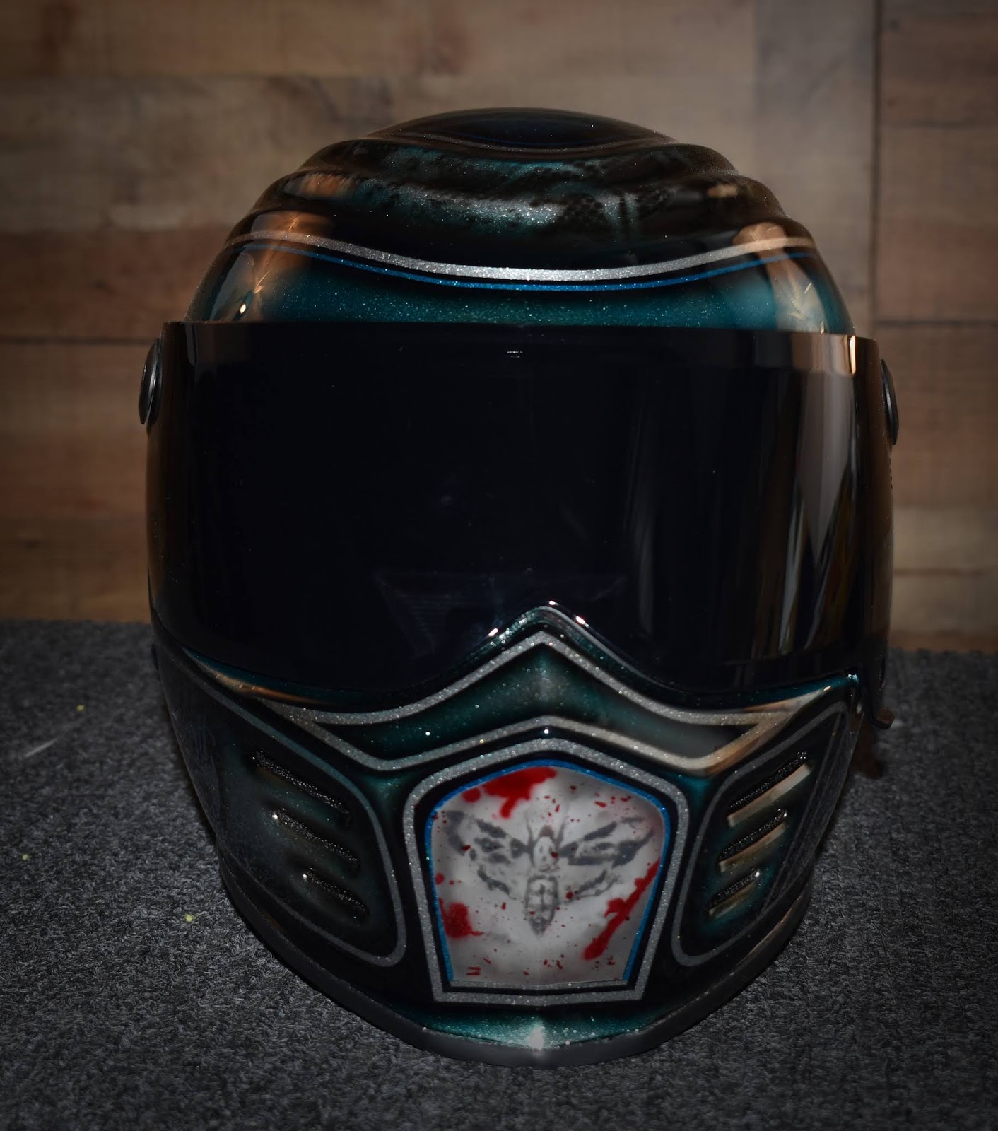 Custom Simpson Helmet