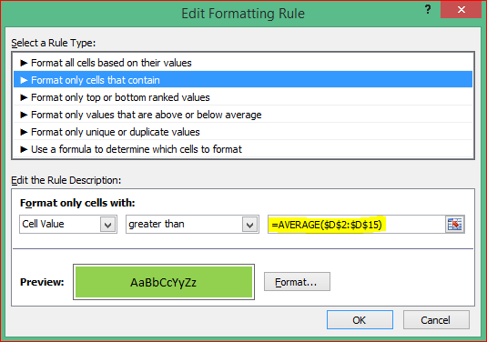 Conditional Formatting in Excel Formula, Icon Sets, Find Duplicate or ...