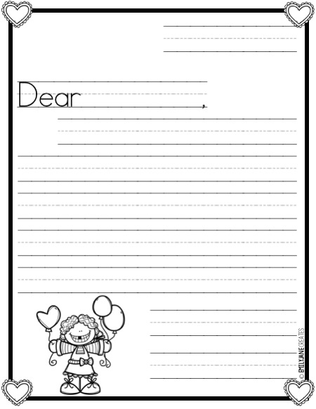 Emily Jane Creates: VALENTINES WRITING FREEBIE