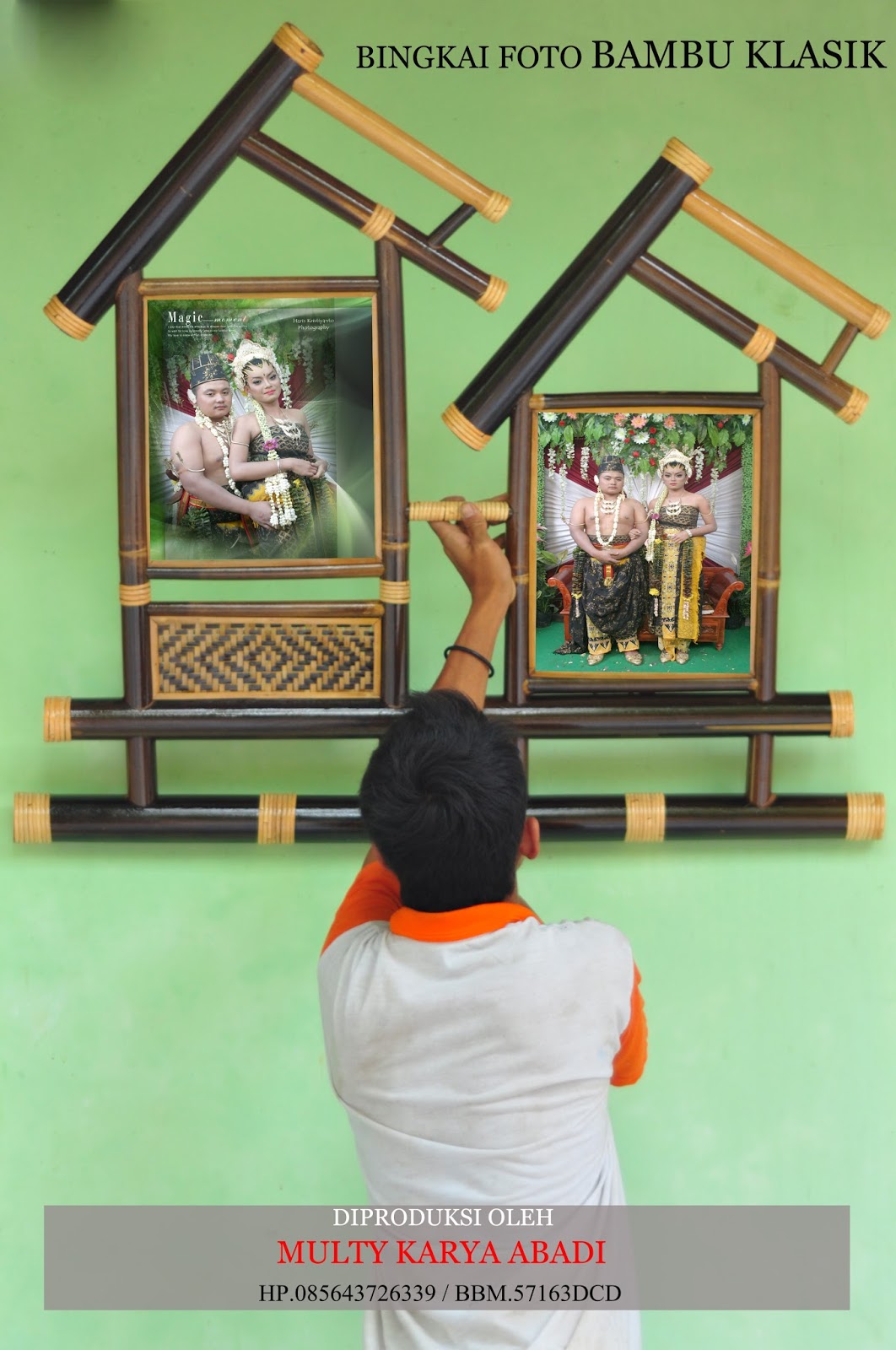 BINGKAI FOTOBAMBU KLASIK: BINGKAI FOTO BAMBU KLASIK