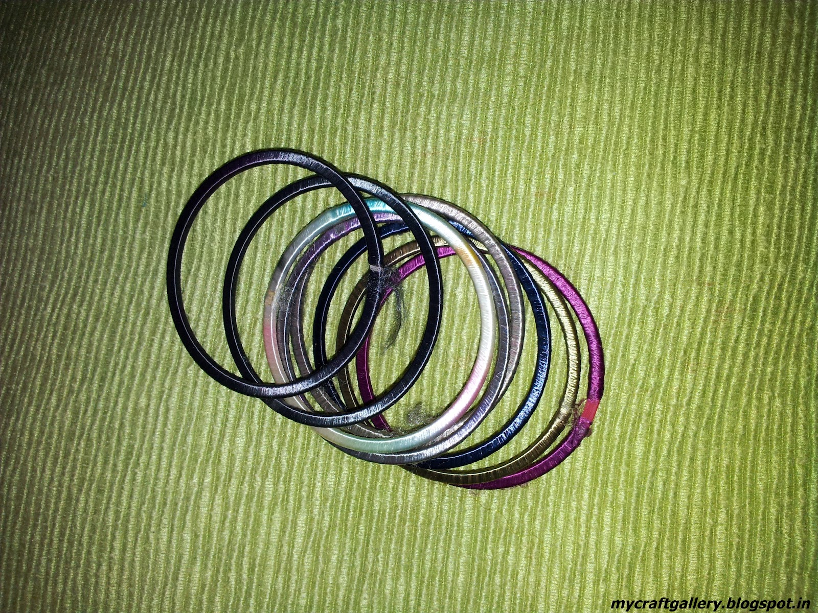 MY CRAFT GALLERY: DIY- BANGLES