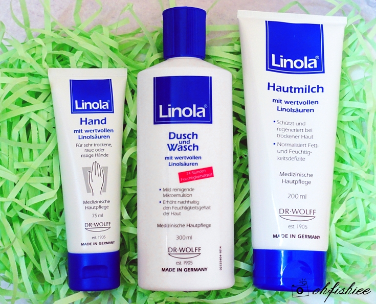 oh{FISH}iee: Review: LINOLA Pharmaceutical Lotion for Dry Sensitive Skin