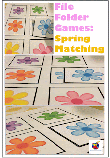 Autism Classroom: Looking Forward to Spring with File Folders, Language ...