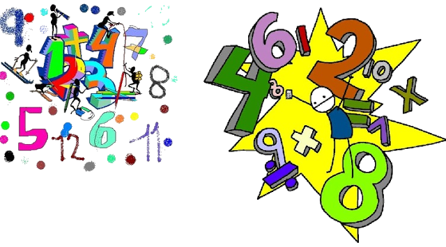 MATEMATİK POSTERLERİ AFİŞLERİ PANO İÇİN 100 ADET - sevimli matematik