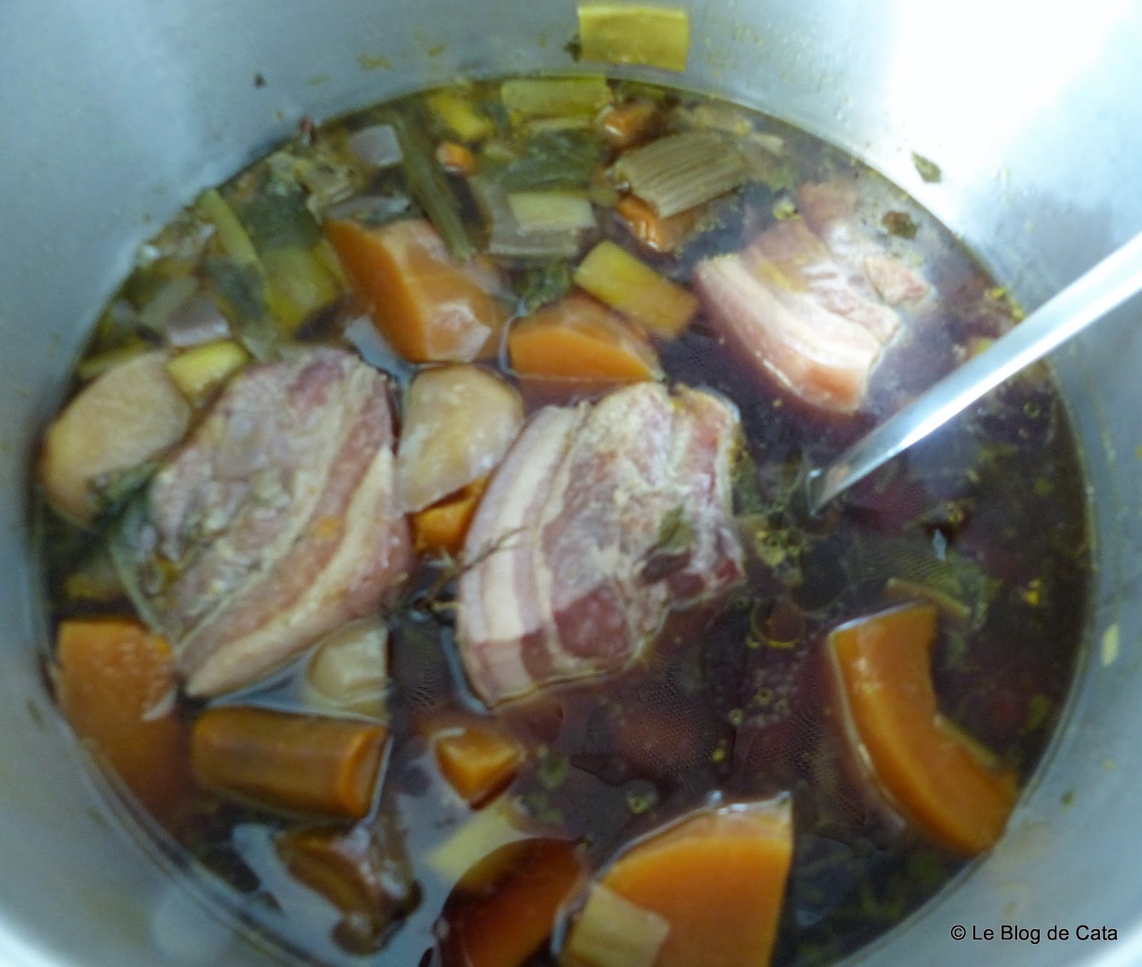 Blogul lui Cătă: Supa de dovleac cu sunca de porc sarata