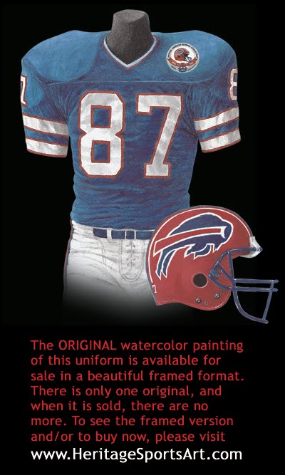 Buffalo Bills Uniform and Team History | Heritage Uniforms and Jerseys ...