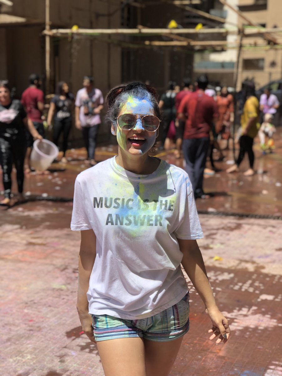 Indian Actresses Holi Celebration Photos 2019