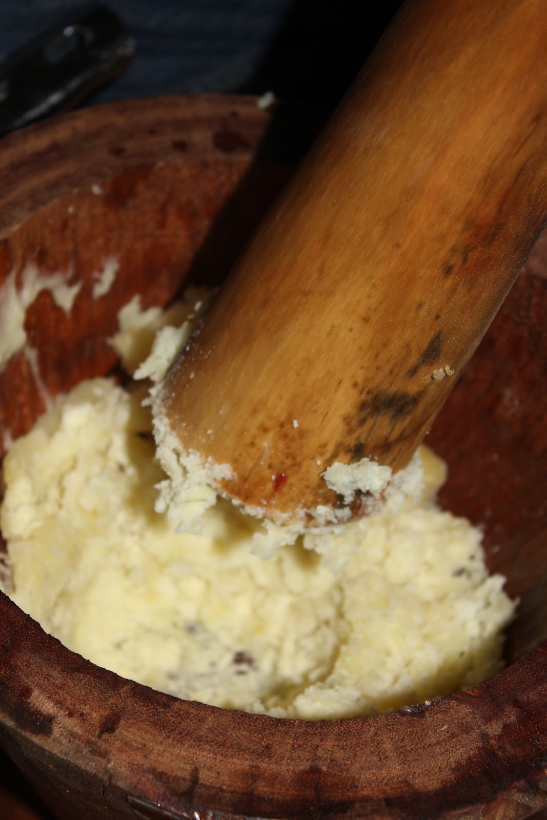 This and that: Pounding fufu....