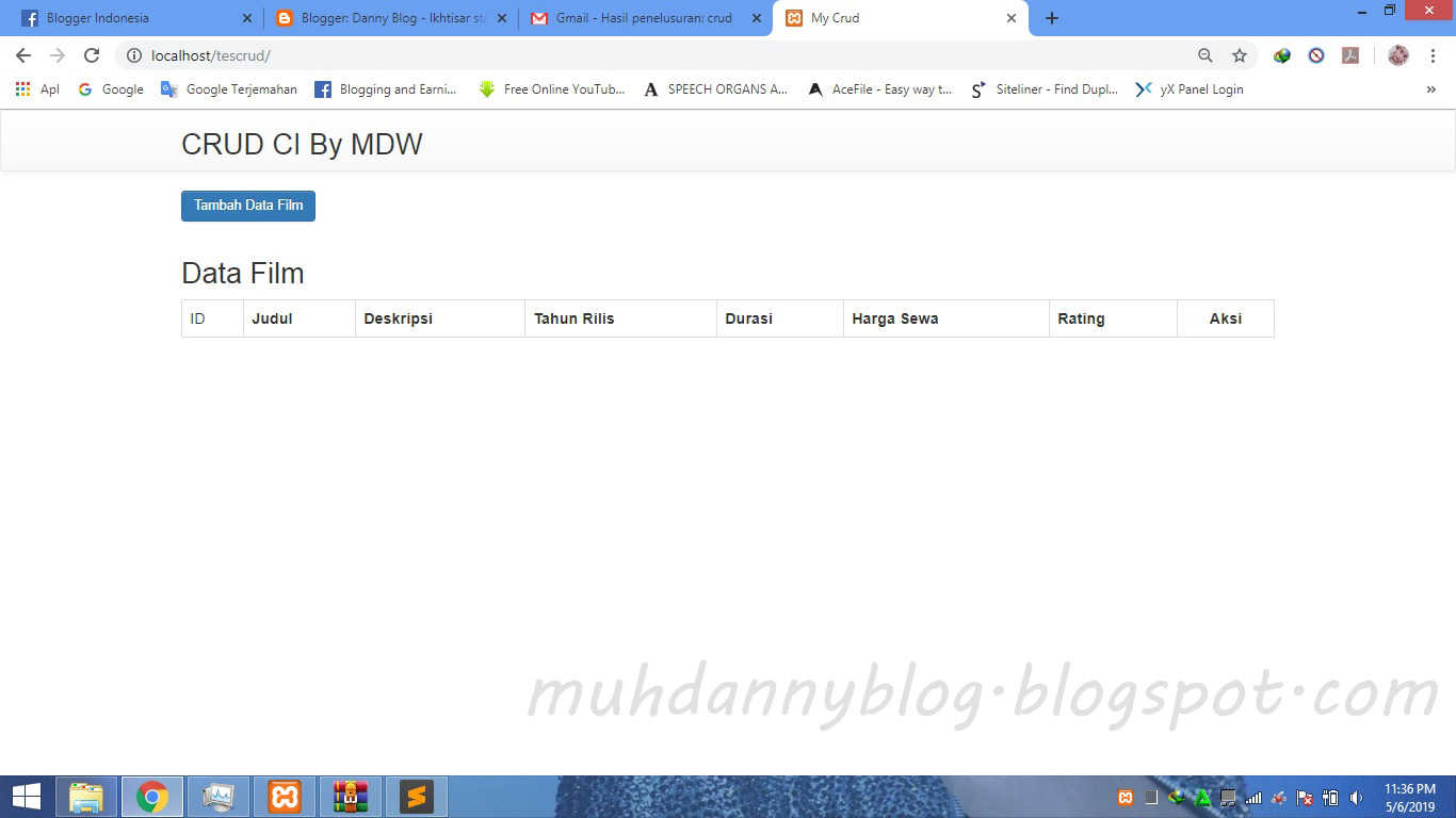 Source Code Simple Crud Create Read Update Delete Menggunakan