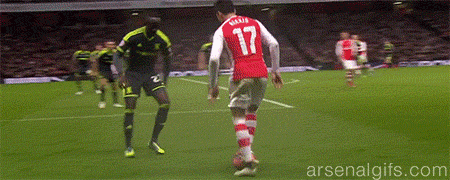 Arsenal Gifs: 15 02 15 Middlesbrough (home) - part 2