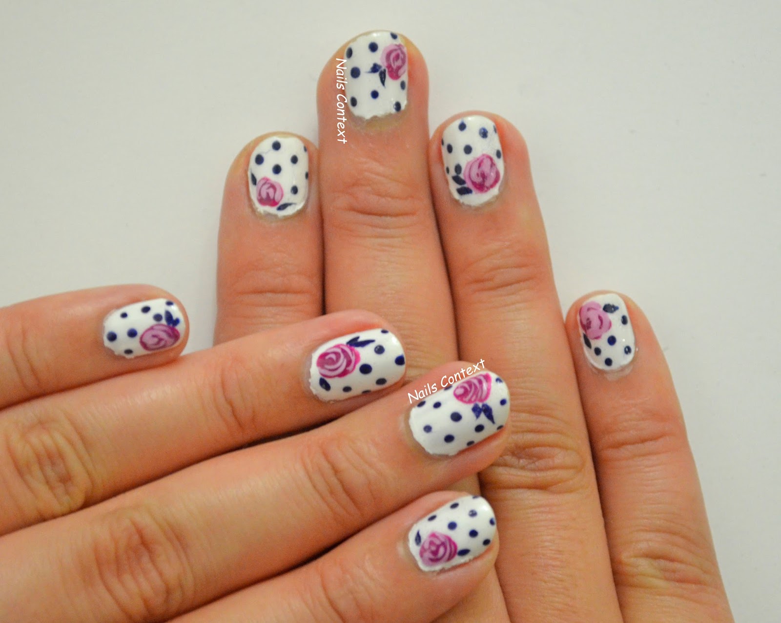 Nails Context: Floral Cake Inspired Nails