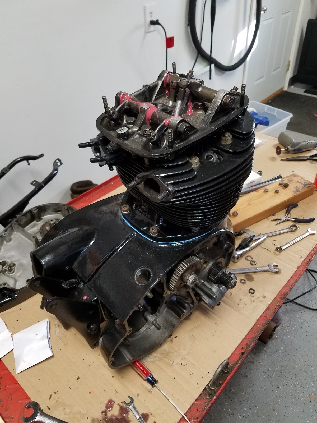 The greasy shop rag: BSA Engine