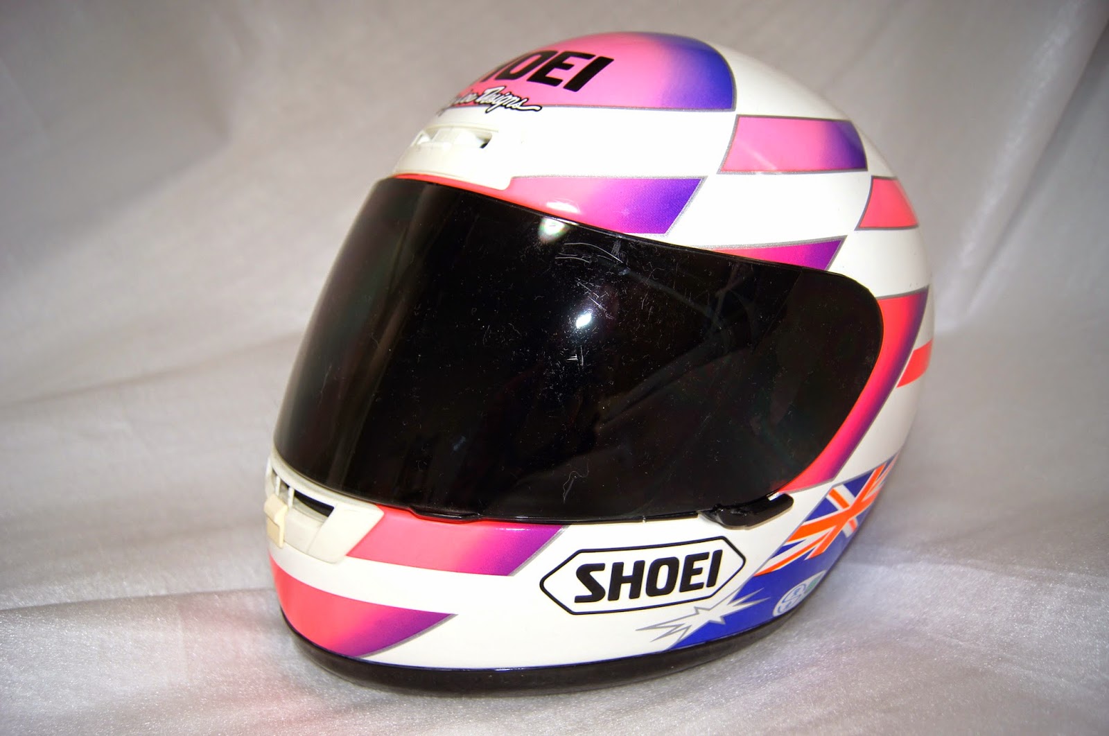 samurai‐bikers: SHOEI racing helmet X-8 Wayne Gardner official replica ...