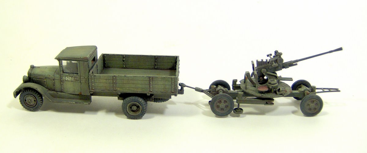Gulumik Military Models: ZiS-5 with 61K AA gun 1/72 PST - Gallery