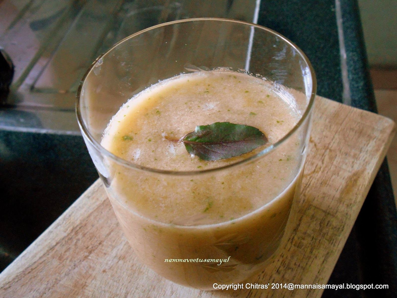 kalakkalsamayal: Muskmelon Mint Juice