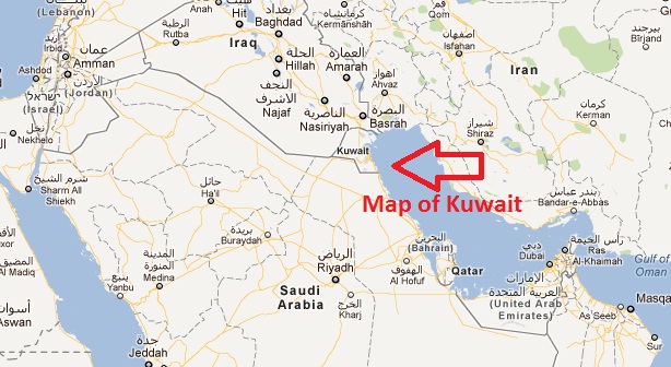 civil aviation: Kuwait Airways routes map