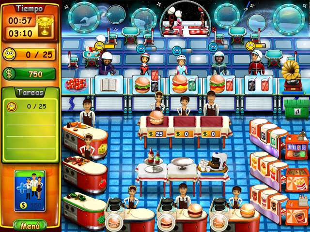 LOS JUEGOS DE ROLYN: Burger Bustle