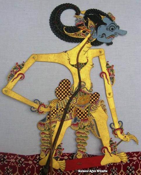 Antasena -- gaya Yogyakarta ~ Album Wayang Indonesia