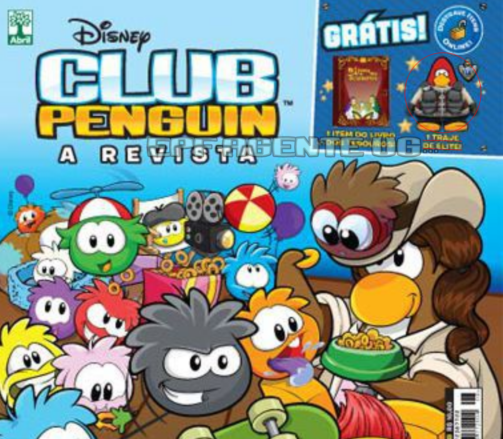 Agente EPF Ug16-Club Penguin: Nova revista têm a ver com epf,ou puffles?