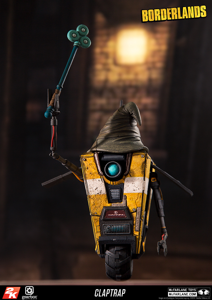 Toys n' News: McFarlane Toy - Color Tops "Borderlands 2" Claptrap