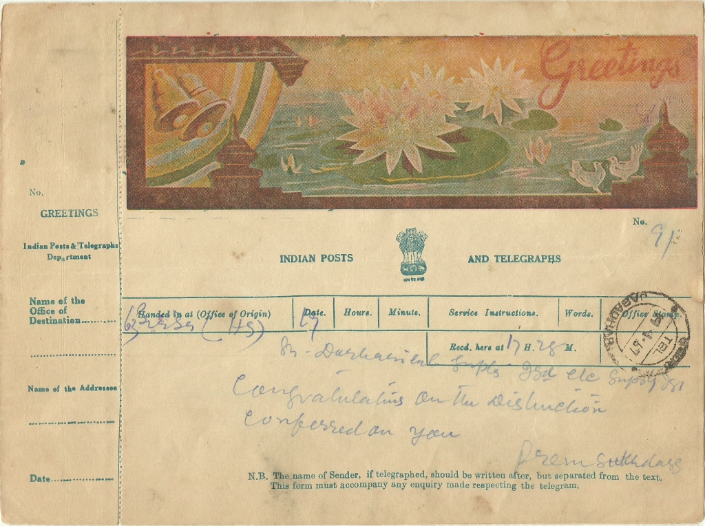 Heritage of India: Vintage Telegrams of India(Farewell to the 163 Year ...