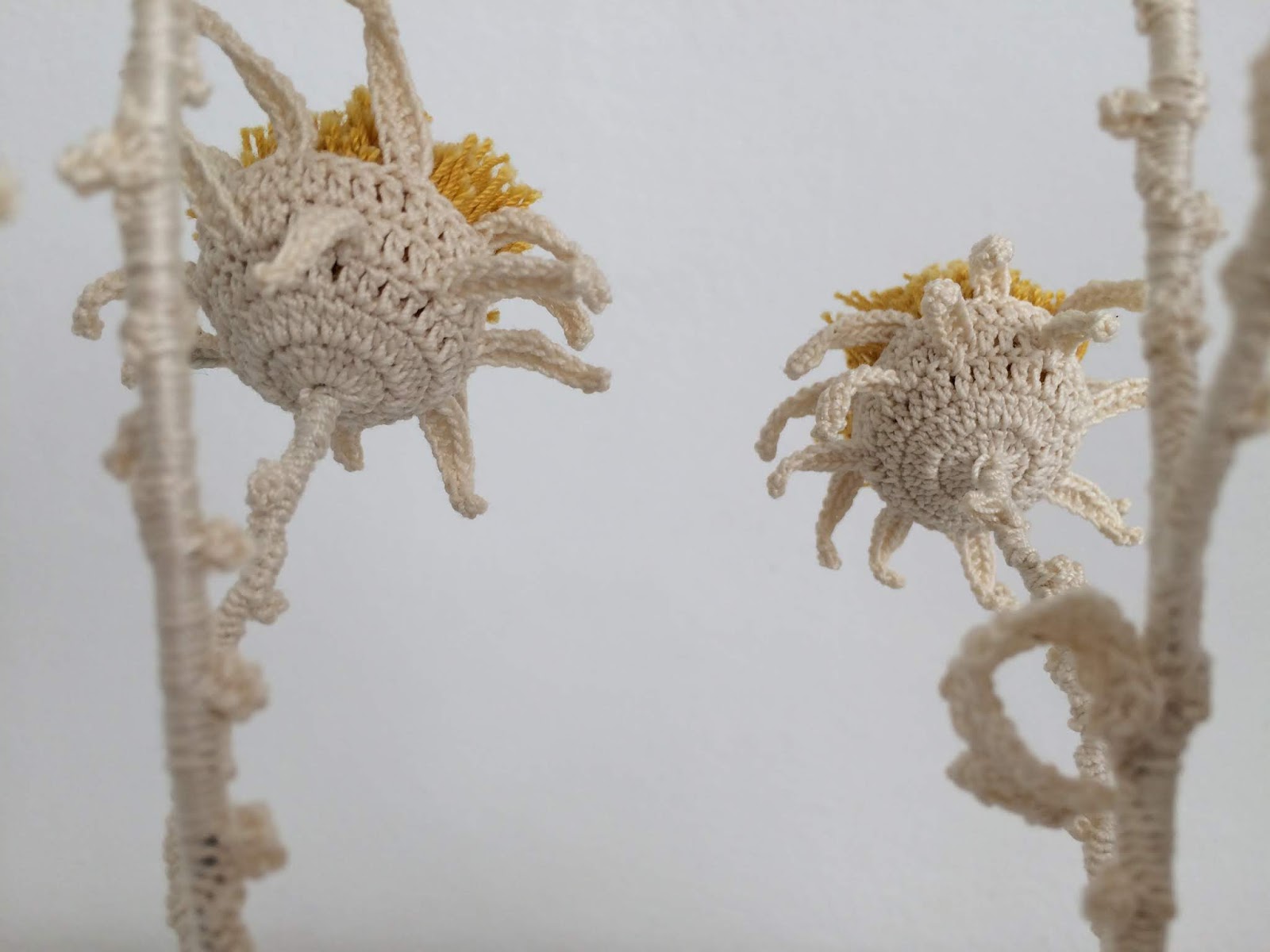 How crochet a Wild thistle