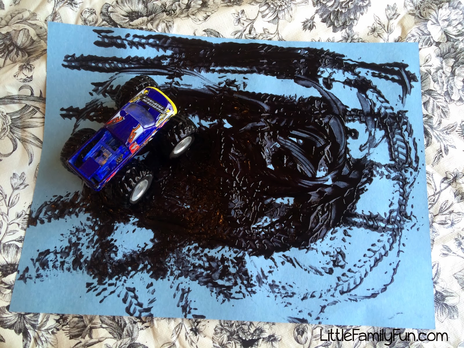 Little Family Fun: Monster Truck Craft
