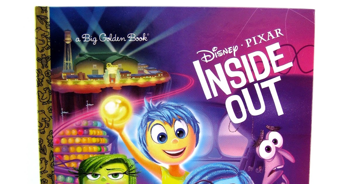 Dan the Pixar Fan: Inside Out: Big Golden Book