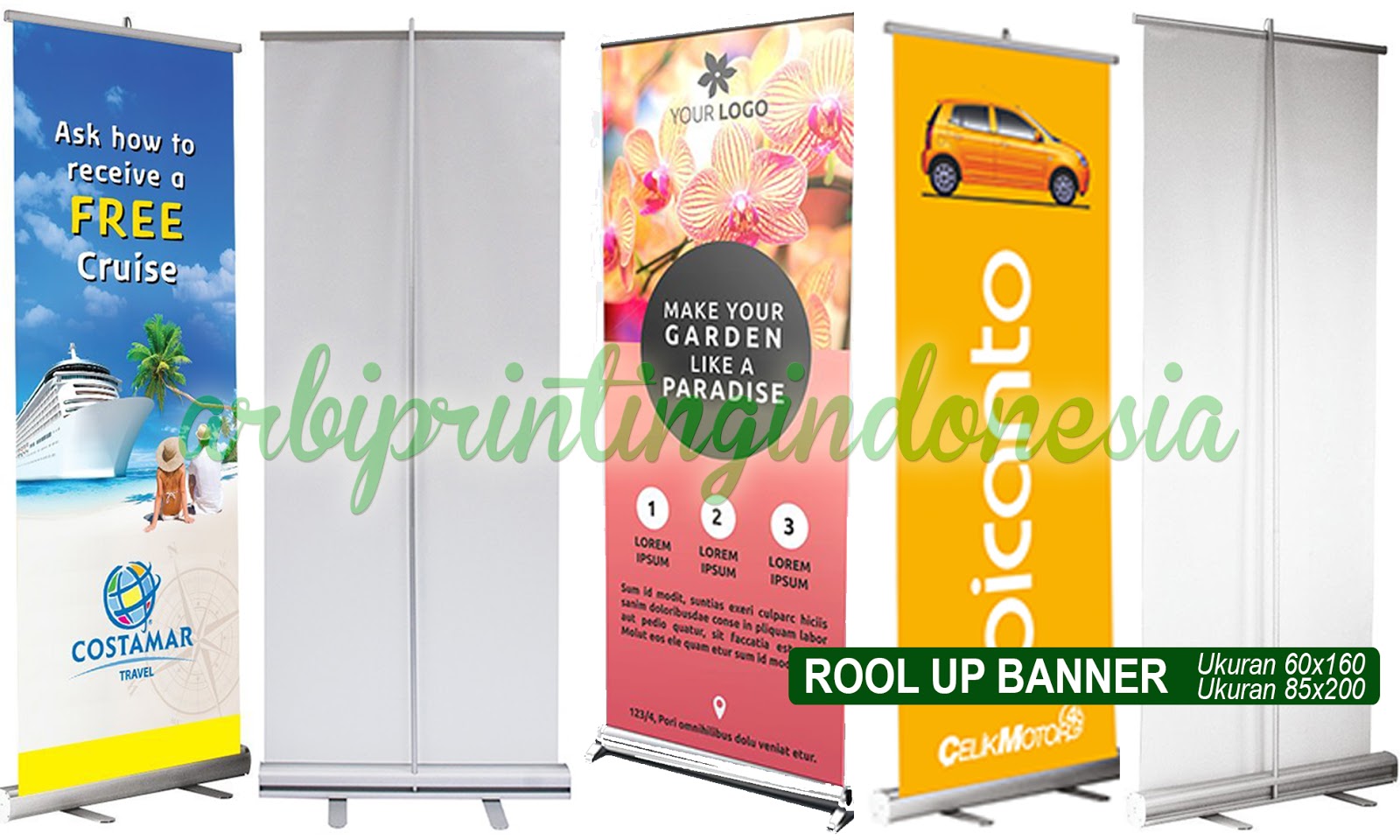 ROLL UP BANNER PKU - Arbi Printing - Web Shop